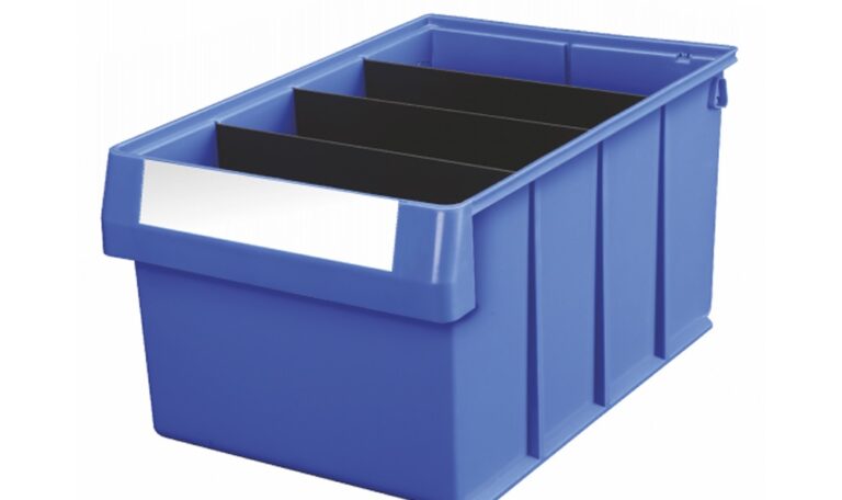 Plastic Bin With Partition - Bubble pacage
